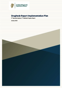 Drogheda implementation plan - second biannual progress report. - Drugs and Alcohol